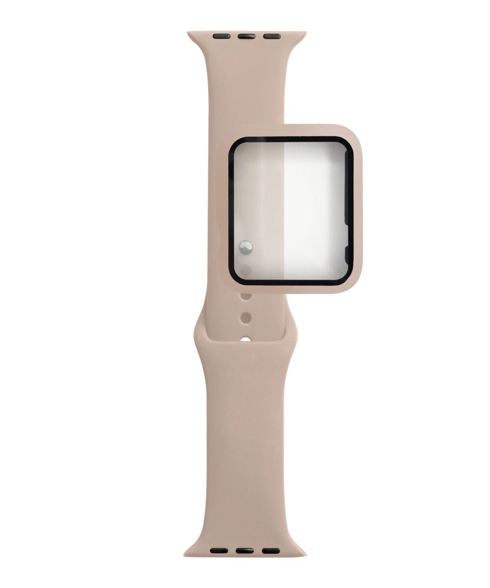 רצועה ומגן מסך SKECH לשעון APPLE WATCH 41MM ורוד - Mobi Cell