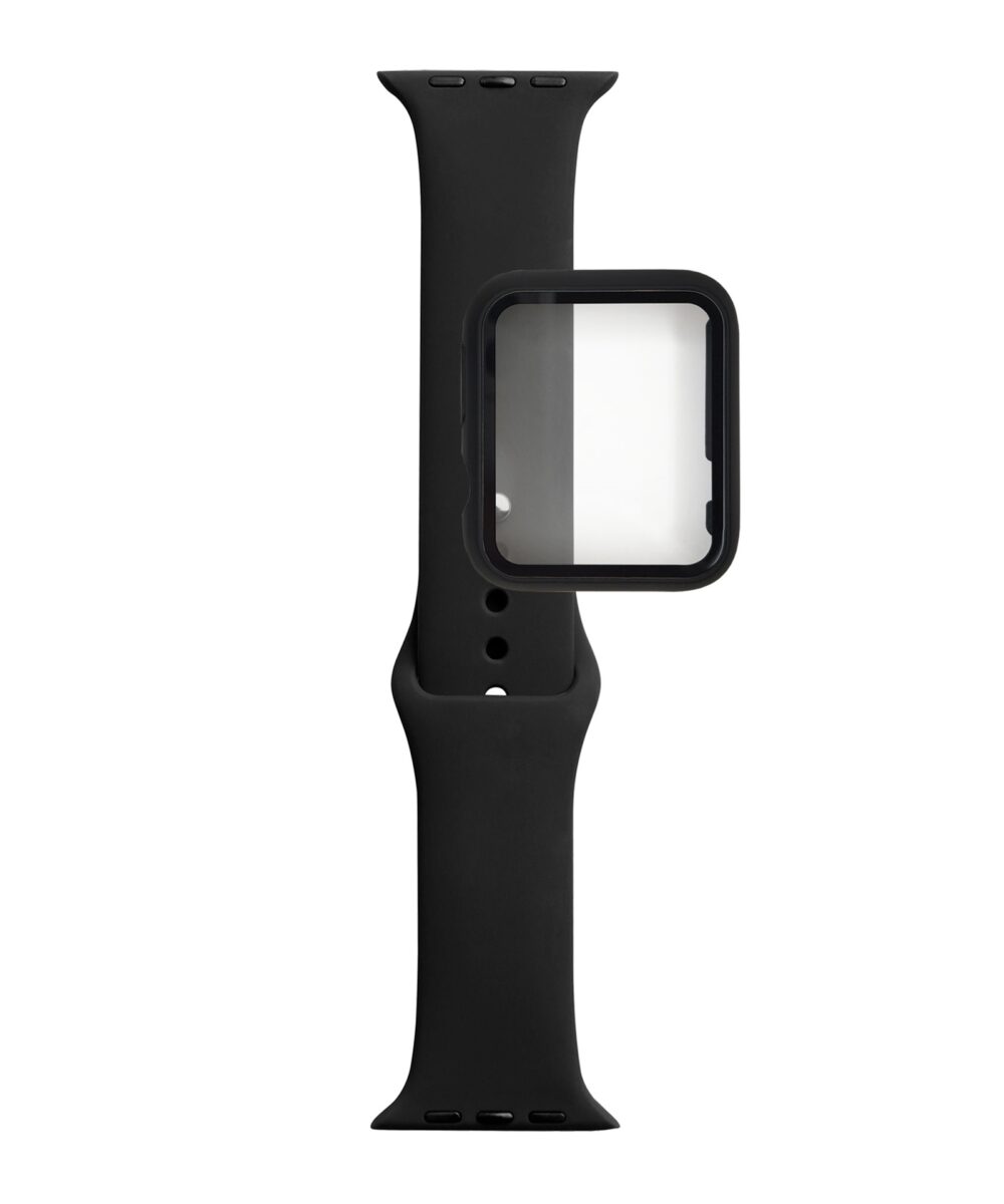 רצועה ומגן מסך SKECH לשעון APPLE WATCH 41MM שחור - Mobi Cell